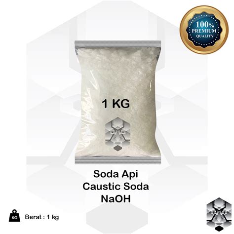 Jual Elegant Soda Api 1kg Caustic Soda 1kg Naoh 1kg Soda Api Kiloan Murah Shopee Indonesia