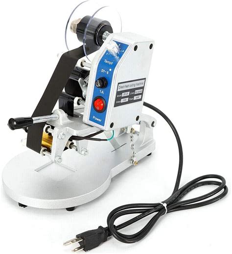 Dy 8 Electric Hot Stamp Printer Ribbon Coding Machine Upthehill 110v Date Printing Machine Hot