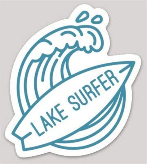 Wake Surfing Sticker Wake Surf Surf Boating Lake Etsy Artofit