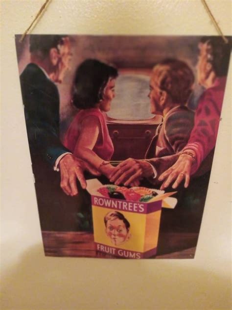 Rowntrees Fruit Gums Advertisement Tin Aluminum Metal Etsy