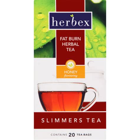 Herbex Fat Burn Herbal Slimmers Tea Honey 20s Zimseller