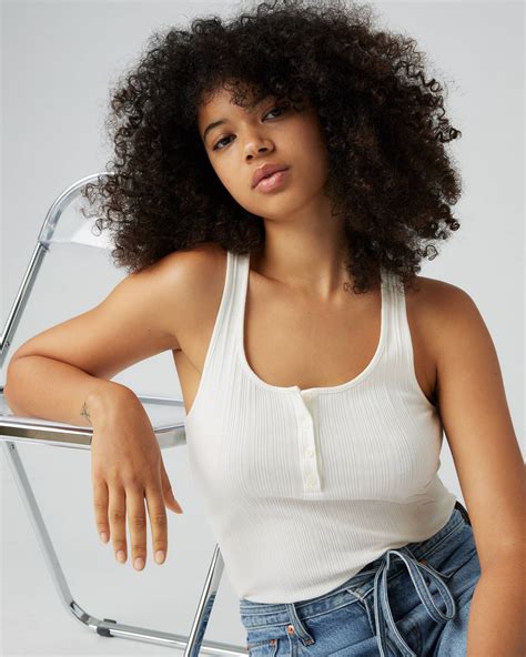 Vacationer Ribbed Tank Top White Levis® Us