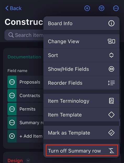 Summary Row Plaky Help