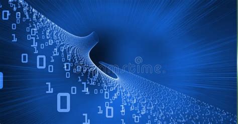 Binary Coding Data Processing Over A Digital Tunnel Against Light