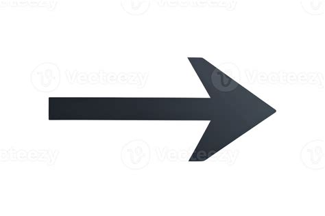 A Black Arrow Pointing To The Right The Arrow Is Long And Thin It Is The Only Object In The