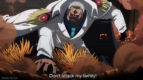 Garp Sacrifices Himself And Reveals All His Power To Save Koby One