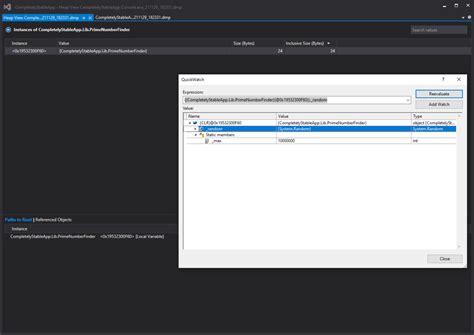 This Things I Believe — After The Bug Analyzing Memory Dumps Using Visual