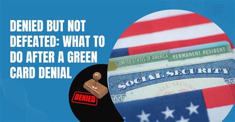 Denial Notice Can You Reapply For A Green Card