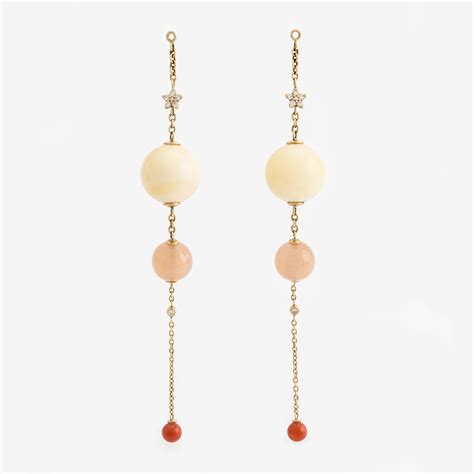 Ole Lynggaard A Pair Of Earring Pendants Bukowskis