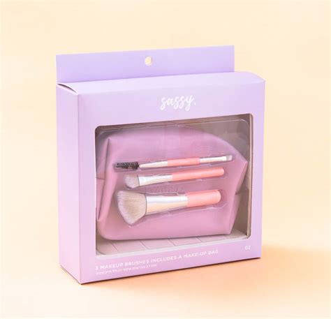 Makeup Brush Set With Beauty Bag Flooky