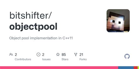 objectpool src object l at master · bitshifter objectpool · github