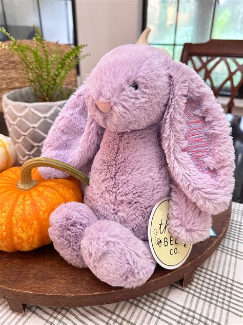 Personalized Jellycat Bunny Three Bees Company
