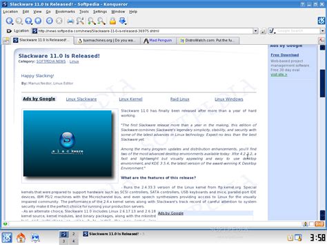 First Look Slackware 11 0