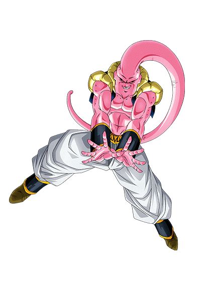 Triumphant Majin Majin Buu Gotenks Dokkan Battle Art Database