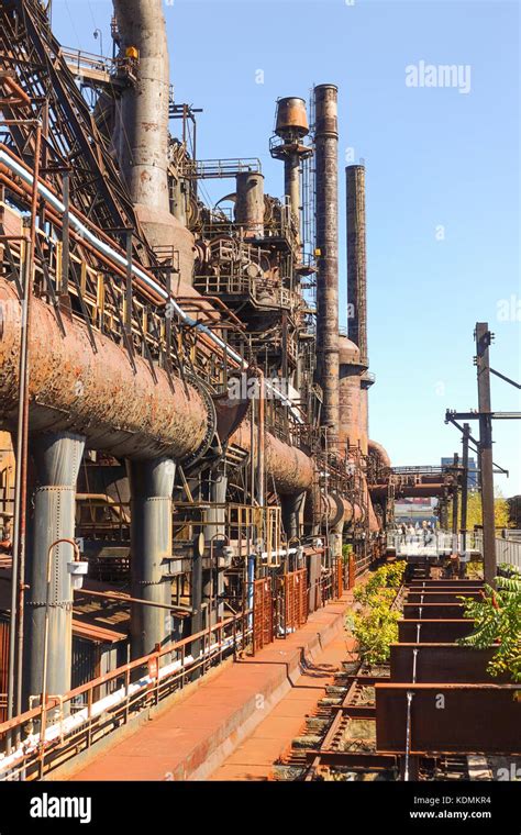 Bethlehem Steel Plant Factory Steelstacks Pennsylvania Abandoned