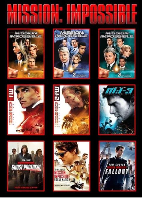 Mission Impossible Movies Order