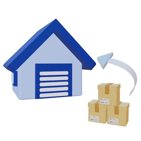 Premium Psd 3 D Illustration Of Return Product Icon