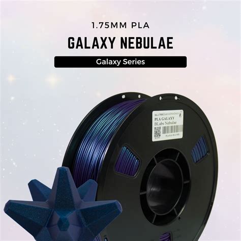 Local Stock Pla Galaxy Nebulae Filament Glitter Series 175mm 1kg 3d