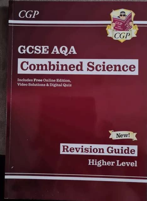 Gcse Aqa Combined Science Higher Level Revision Guide £2 00 Picclick Uk