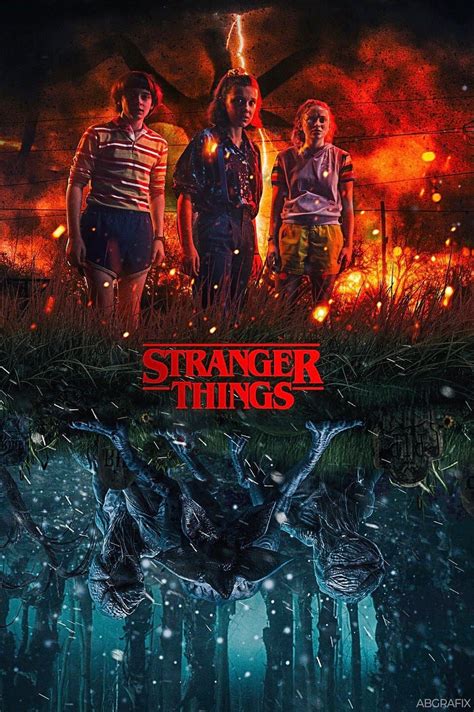 Stranger Things Mind Flayer Poster 20×30 Artofit