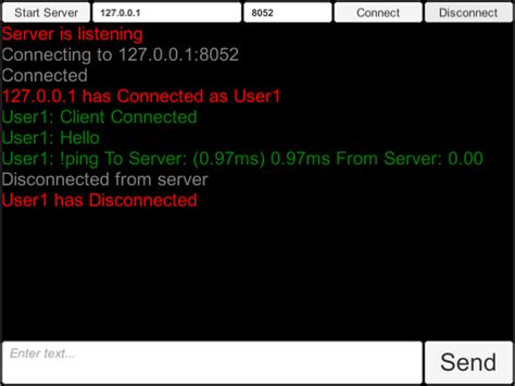 github jamesveug unitytcpsocketexample example project using client