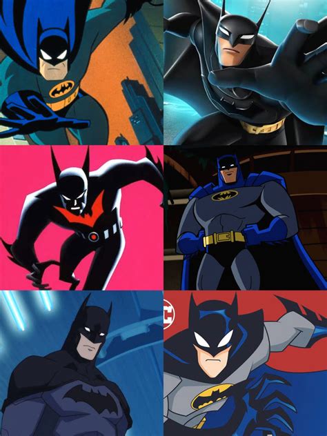 Whats Your Favorite Batman Design From The Cartoons Rbatman