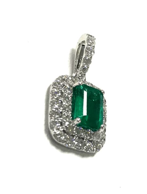 14k Gemstone And Diamond Pendant Brocks Jewelers