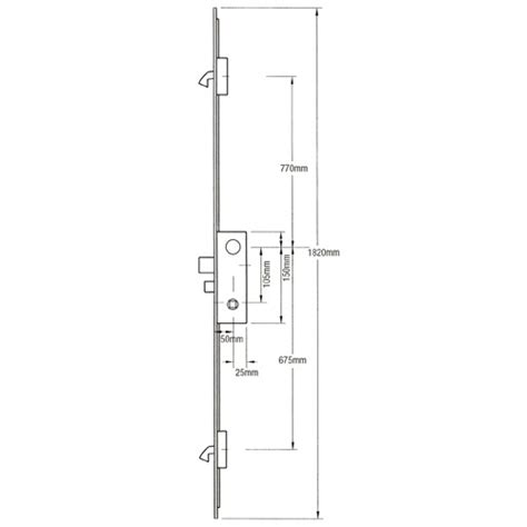 Fix 2025 2 Multipoint Door Lock Assa Fix Matrix Hardware