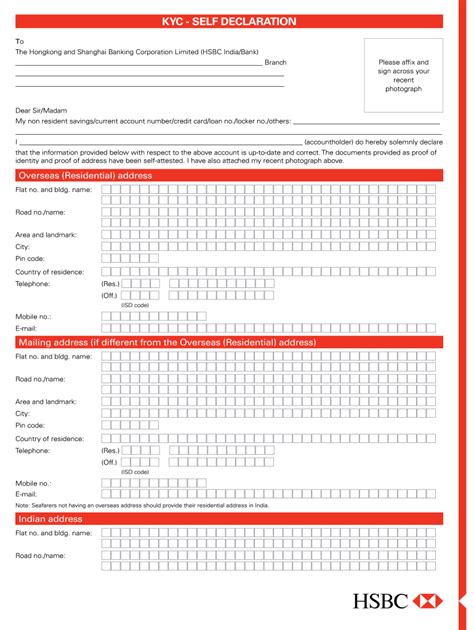 The Hsbc Kyc Know Your To Money Laundering And Fraud Fill Online