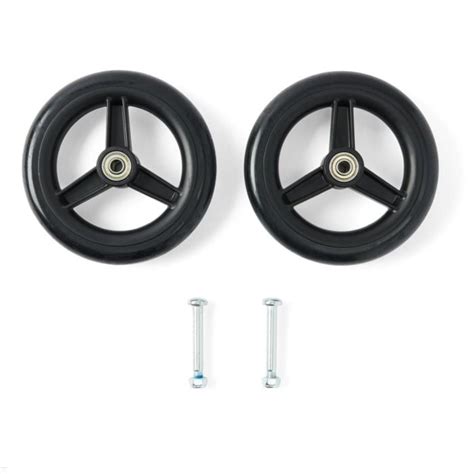 Front Wheel Assembly Super Light Rollator Walker Medline Mds86825slfw