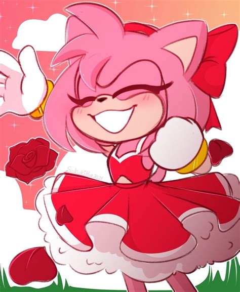 Cómo Dibujar A Sonic Descubre 100 Ideas De Amy Rose Arte Erizo Amy
