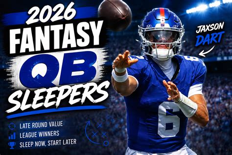 Fantasy Football Sleepers Top 14 Nfl Sleeper Picks For 2026
