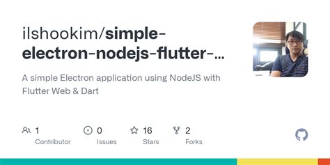 Github Ilshookimsimple Electron Nodejs Flutter Web A Simple