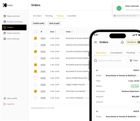 Kodee All In One Restaurant Management With Qr Code Menus And Ordering