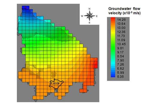 Groundwater Velocity Flow Model