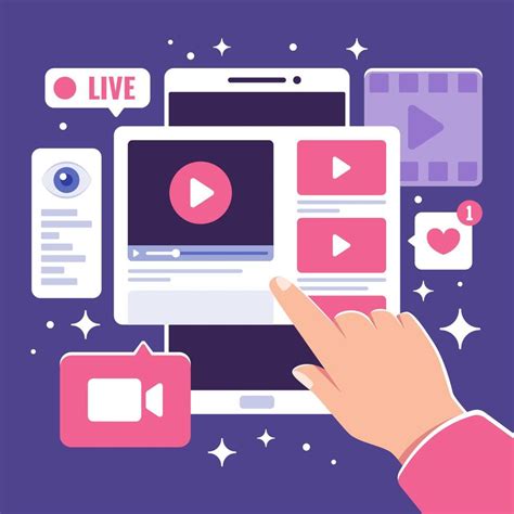 Plataforma De Streaming De Vídeo Móvel 17679691 Vetor No Vecteezy