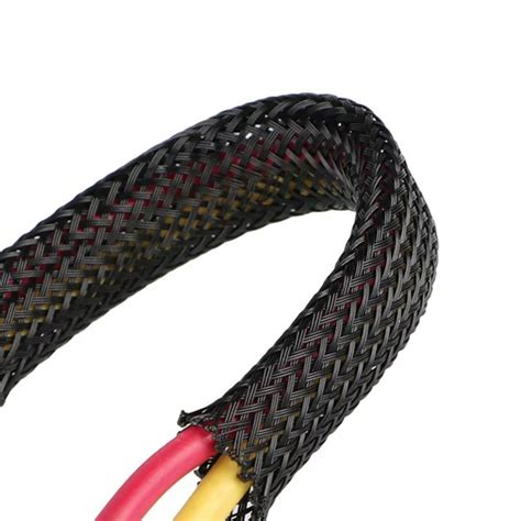 10mm Expandable Braided Cable Sleeve 1 Meter Flux Electronix