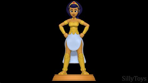 Artstation Xandra Legend Of The Three Caballeros 3d Print Model