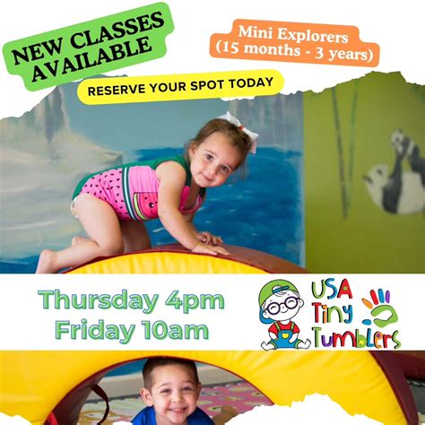 Usa While A Couple Of Our Mini Explorers Classes Are Now Officially