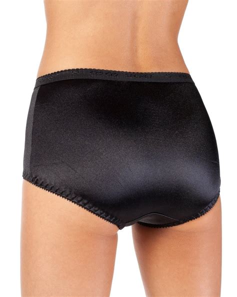 Satin Full Coverage Brief Panties 6 Pack B2body Formerly Barbra