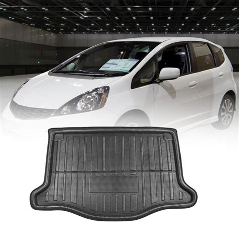 Cargo Trunk Tray Cargo Liner Rear Cargo Trunk Floor Mat For Honda Fit