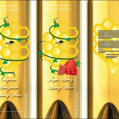 The Honey Bee Wine Company Needs A New Product Label Product Label
