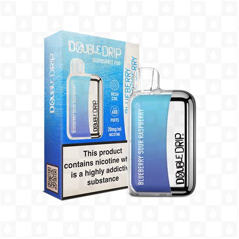 Blueberry Sour Raspberry Double Drip Disposable 20mg Disposable Vapes