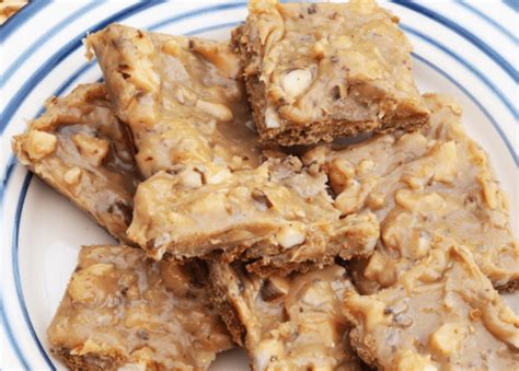 Chewy Nutty Squirrel Bars Desserts Dessert Recipes Delicious Desserts