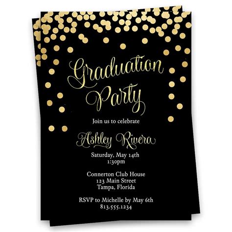 High School Graduation Invitations