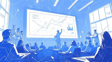 Premium Vector Teachers Leading Classroom Activities