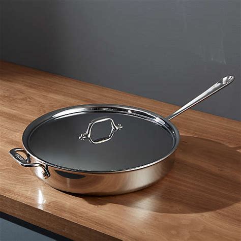 All Clad Sauté Pans 3 4 And 5 Qt Allclad Sauté Pans Crate