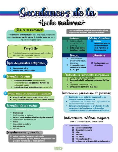 Pediatría Sucedáneos De La Leche Materna Elizabetth Hs Udocz