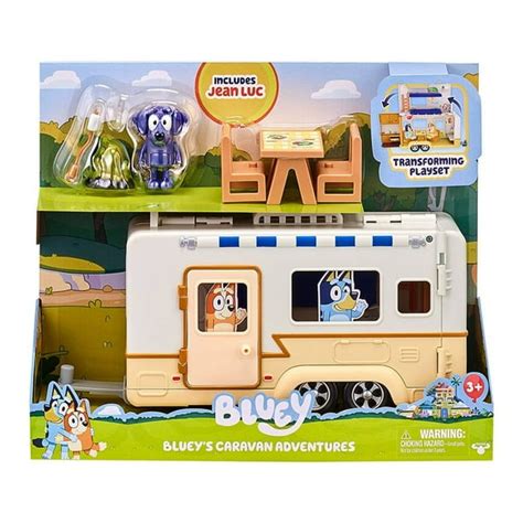 Auto Caravana Bandai Bluey Camper Van Play Set Bodega Aurrera