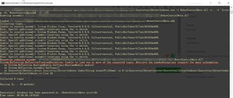 Reflectiontypeloadexception · Issue 9 · Packdatsourcetraildotnetindexer · Github